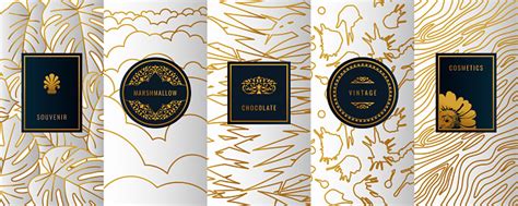 디자인 요소 라벨 아이콘 프레임 로고 포장 럭셔리 제품의 벡터 디자인의 빈티지 컬렉션for 향수 비누 와인 로션 절연 0명에 대한 스톡 벡터 아트 및 기타 이미지 Istock