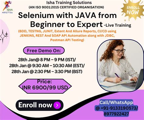 Selenium Seleniumwebdriver Seleniumjava Testautomation Isha
