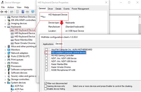 Hidhide Understanding Question Not Working Maybe Wrong Usage · Issue 15 · Nefarius Hidhide