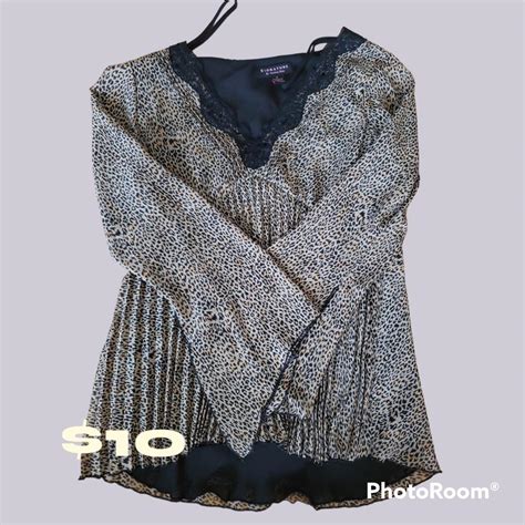 ⏤͟͟͞͞★ Cheeta Print Flared Sleeve Robbie Bee Dress ★ Depop