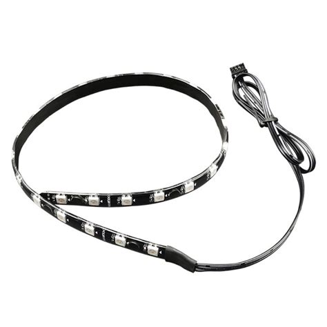 R Coolmoon Cm Magnetic RGB LED Backlight Strip Light With Pin Header Digital Light Lamp