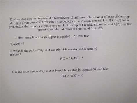 What Am I Doing Wrong Probability Poisson Process Raskmath