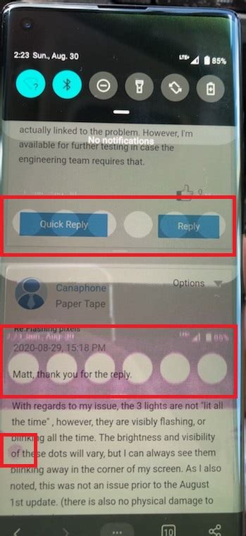 Screen Issue Motorola Community
