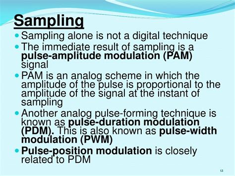 Ppt Mastering Pulse Modulation Techniques For Optimal Signal