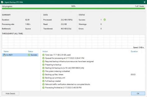 Backup Zfs File System