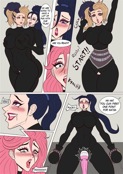 Kda Latex Comic Flatcolor Ver Page 7 By Nira Moli Hentai Foundry