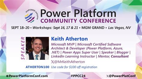 keith atherton on linkedin ppcc24 powerplatform communityrocks