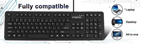 Amazon Com Sungwoo Foldable Silicone Usb Wired Standard Waterproof Rollup Keyboard For Pc