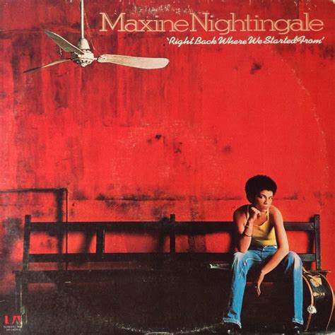 Maxine Nightingale Right Back Where We Started From 1976 Research