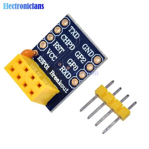 Купить с Esp8266 ЭСП 01 ЕСП 01с макет печатной платы адаптер для последовательного беспроводной