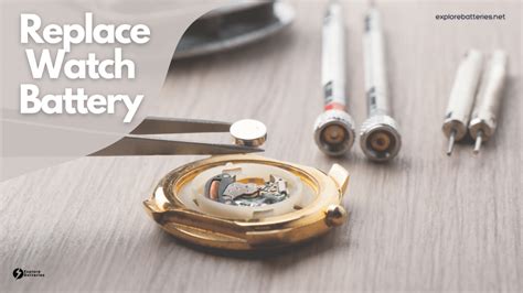 How To Replace A Watch Battery