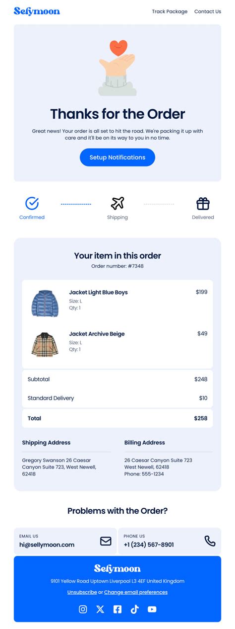 Free Html Email Templates For Alerts And Notifications Designmodo