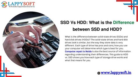 SSD Vs HDD What Is The Difference Between SSD And HDD Pptx