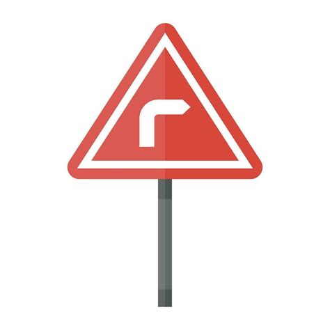 Road Signals And Guidepost Icon 26970602 Vector Art At Vecteezy