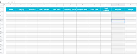 Google Sheets Inventory Template Coupler Io Blog