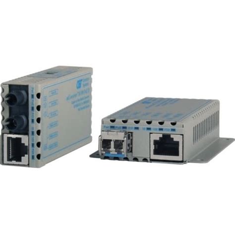 omnitron systems industrial 10 100base t to 100base x ethernet media