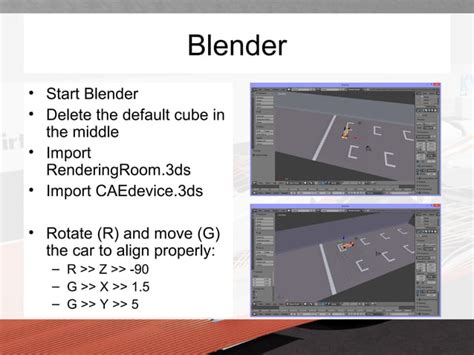openfoam visualisation rendering using blender ppt 3 d graphics
