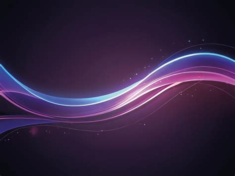 Abstract Line Background Template Dynamic Curves Lines Premium Ai Generated Image