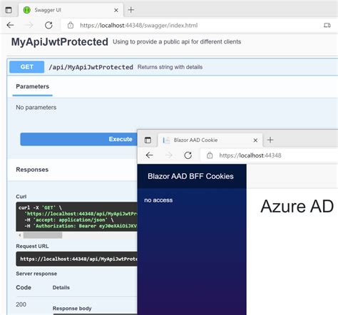Implement A Secure Api And A Blazor App In The Same Aspnet Core Project With Azure Ad