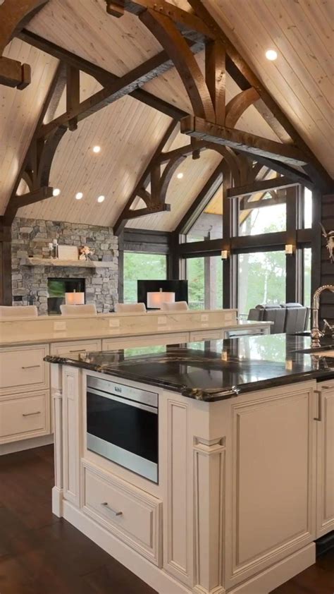 Дизайн интерьера загородного дома в современном стиле Дом Интерьер Красивые дома