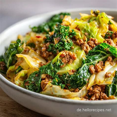 Chinakohl Mit Hackfleisch In 30 Minuten Hellorecipes