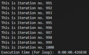 Calculate The Execution Time Of A Python Program CodeSpeedy
