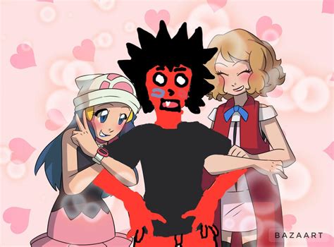 Me X Dawn X Serena Lipstick By Camerontune34 On Deviantart