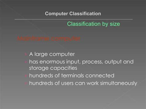 classification and generations of computers ppt computing technology and computing