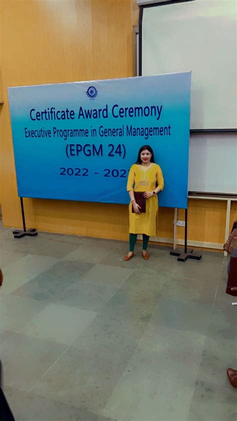 Rajarshini Basu On Linkedin Gratitude Alumni Iim Convocated Iimc Epgm Talentsprrint 20