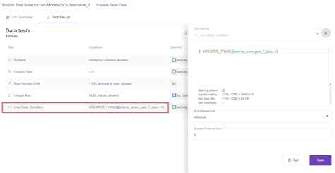 How To Create Data Tests For Your Output Tables