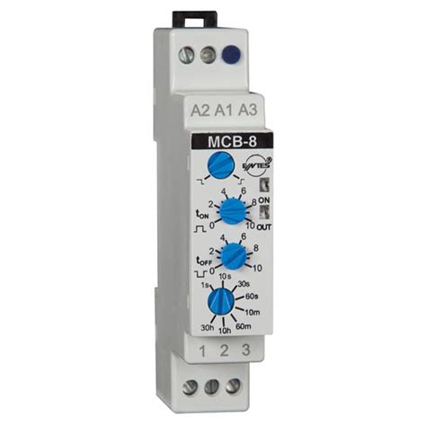 Entes Mcb 8 Time Delay Relay Spdt Co 8a 24v Acdc 230v Ac Rapid
