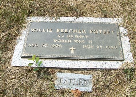 Willie Beecher Poteet 1906 1980 Find A Grave Memorial