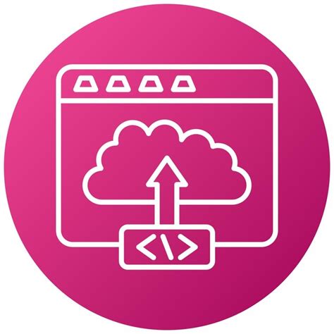 Premium Vector Vector Design Code Deployment Icon Style