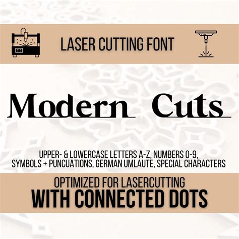 Lasercutting Font Connected Dots And Letters No Manual Rework Necessary Plotter Font