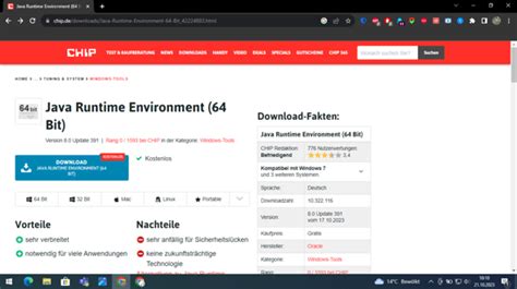 Java Runtime Environment Installieren Für Open Office Geht Nicht