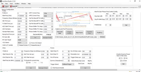AWR BOOST How To Find Chirp Duration And Number Of Chirps Sensors Forum Sensors TI