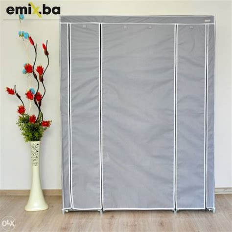 Ormar Platneni Sivi Stark Emix Ormar Platneni Sivi Stark Emix