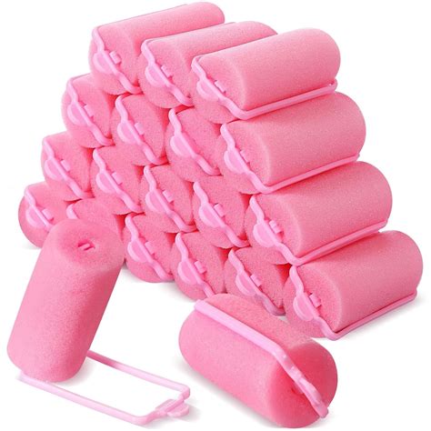 Manss Foam Roller 24 Pieces Foam Sponge Hair Rollers Sponge Curlers For