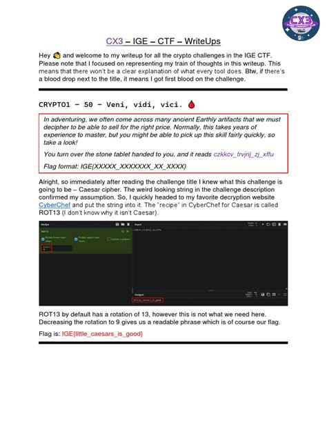 Ige Crypto Writeups No Challenge Difficulty Pdf Encryption