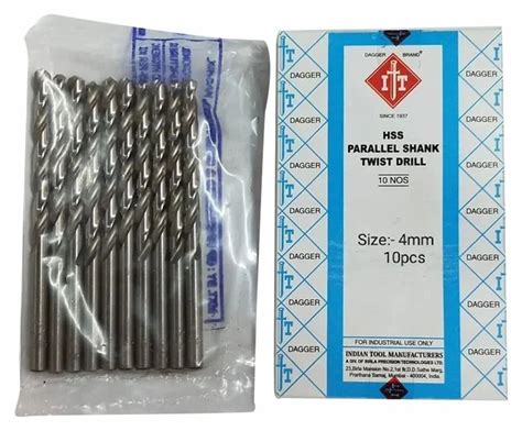 Hss It Drill Bit 4mm For Drilling At Best Price In Siwan Id 2852447595462