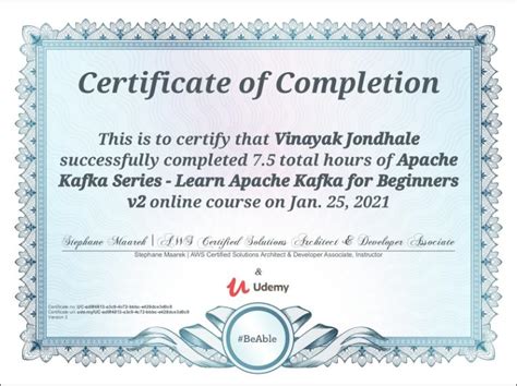 vinayak jondhale on linkedin awesome course on apache kafka by