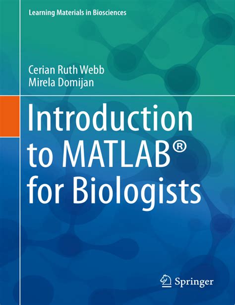 Intro To Matlab For Biologists