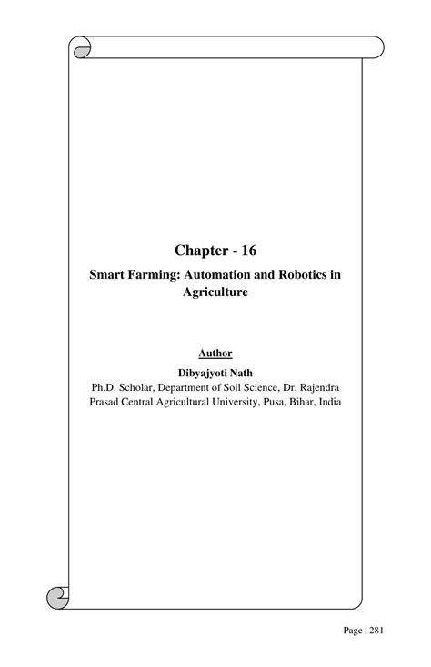 pdf smart farming automation and robotics in agriculture