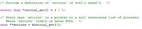 Calling Getenv Always Returns Null Pointer Forum Synergy™︎ Mcu