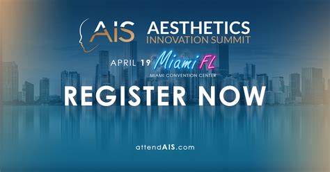 2023 Ais Registration Aesthetics Innovation Summit