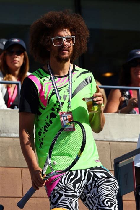 Redfoo From Lmfao Is Totally Serious About His Tennis Career