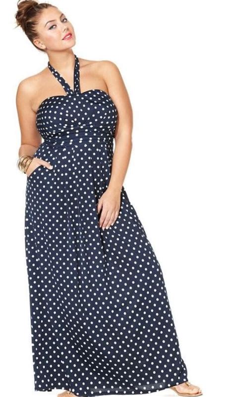 Plus Size Halter Maxi Dress Pluslookeu Collection
