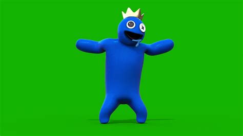 Blue Foam Rainbow Friends At Ivan Flores Blog