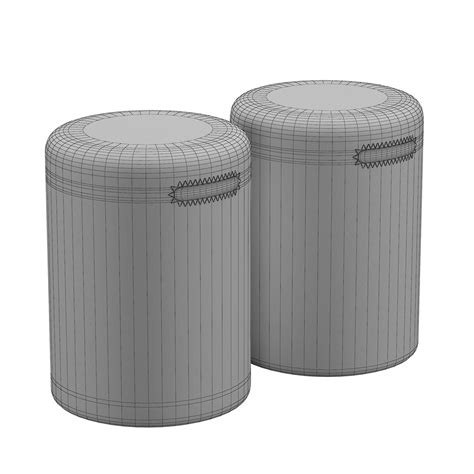 Culinder Indian Stool 3d Model Cgtrader