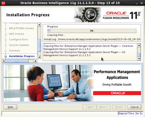 oracle stack oracle bi publisher 11g enterprise installation on linux